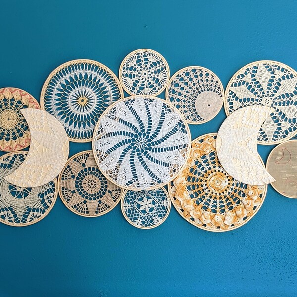 Doily Wall Art - Etsy
