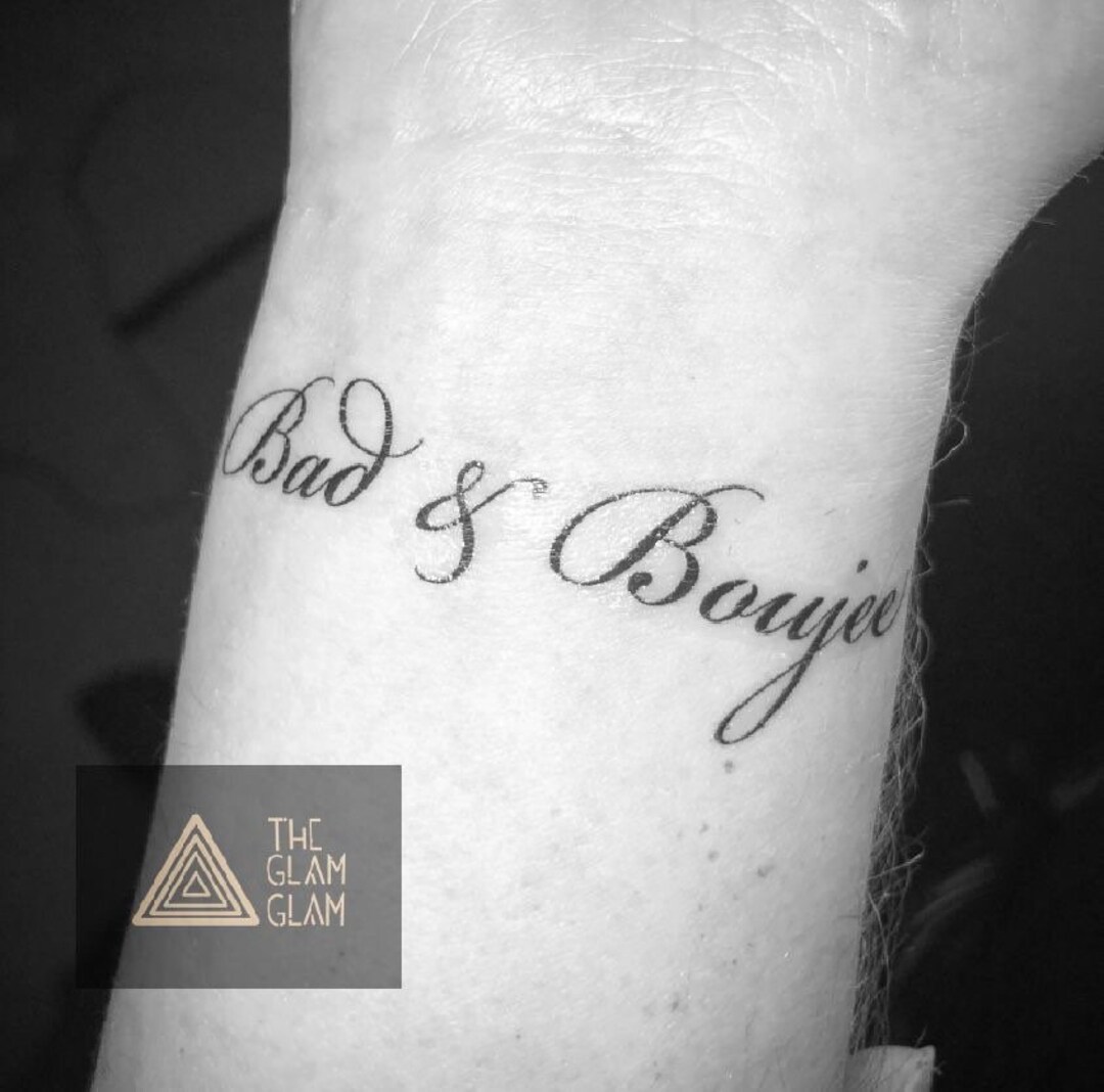 Buy BAD & BOUJEE Temporary Tattoo Online in India - Etsy