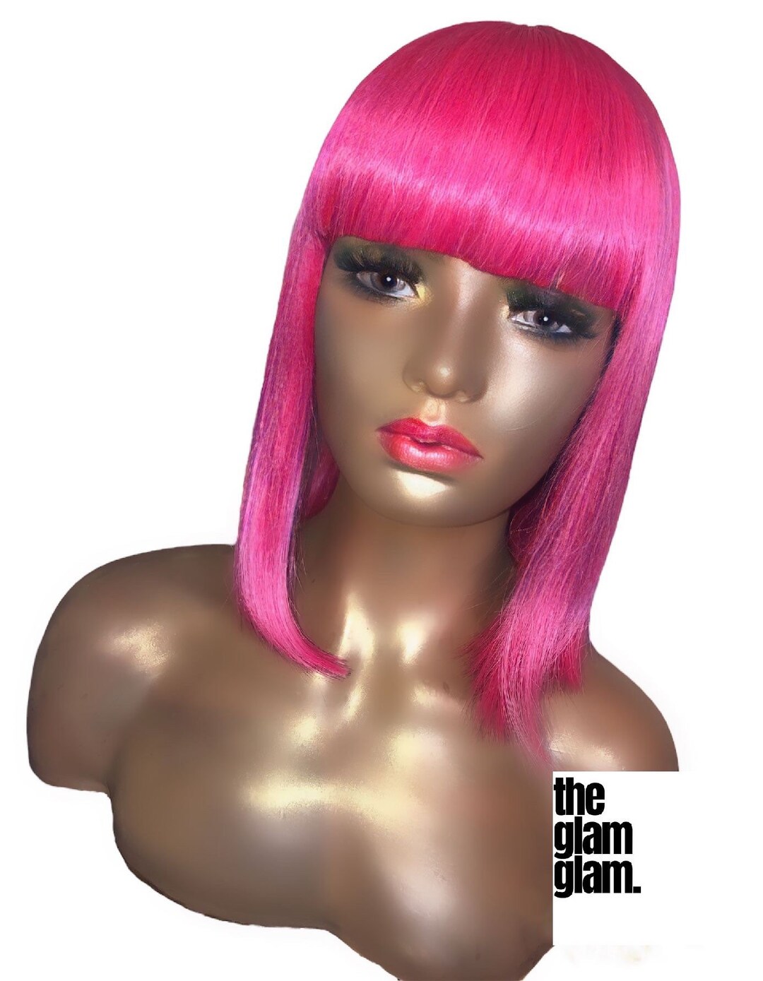 PINKIE Bob Wig. Ready to Ship - Etsy