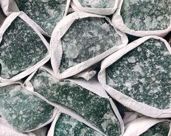 Raw Green Quartz - Etsy