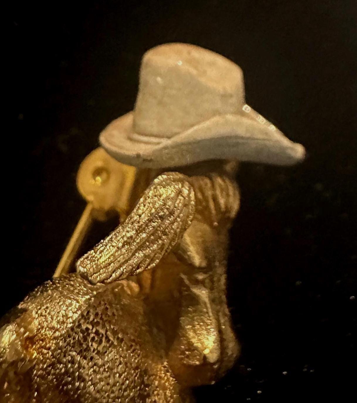 Vintage Gold Tone Figural Donkey Pin With Enamel Hat Signed Roma - Etsy