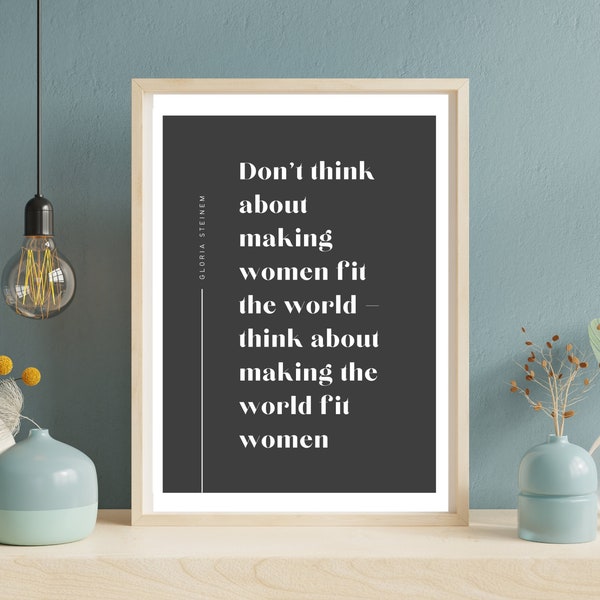 Gloria Steinem Poster - Etsy
