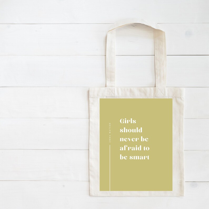 Printable Feminist Poster Emma Watson Quote Digital - Etsy Australia