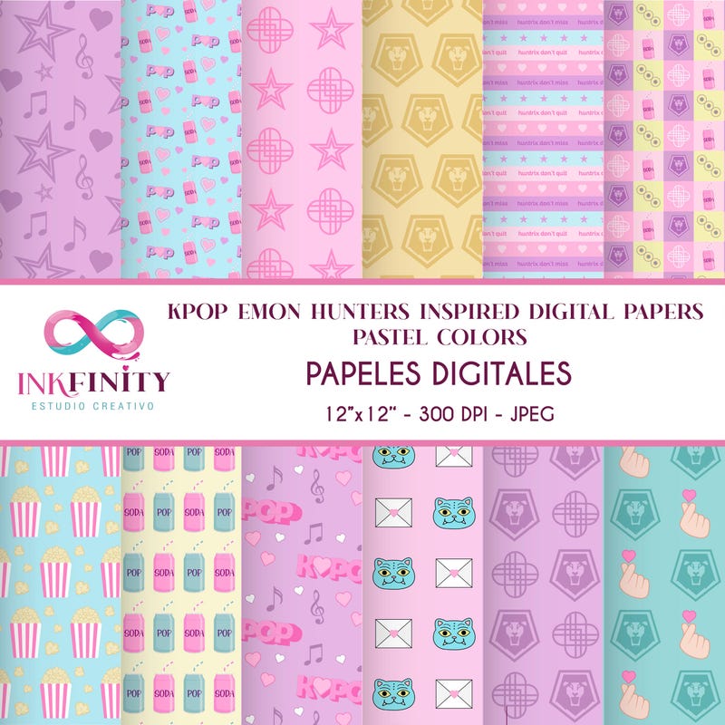 Pastel Demon Hunters - Etsy