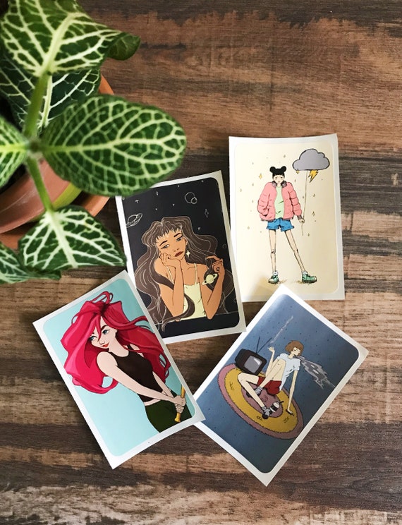 Lost Girl Sticker Pack - Etsy