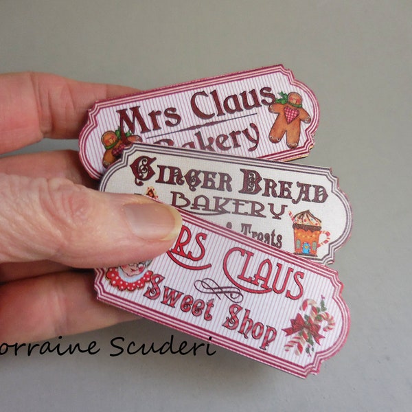 Miniature Shop Sign - Etsy