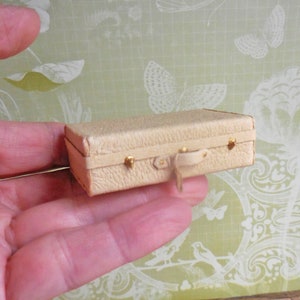 Leather Pullman Suitcase ~ Non Opening ~ Dollhouse Miniature - Etsy
