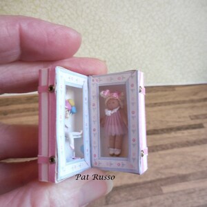 Pat Russo Doll Trunk With Doll ~ Miniature Dollhouse - Etsy