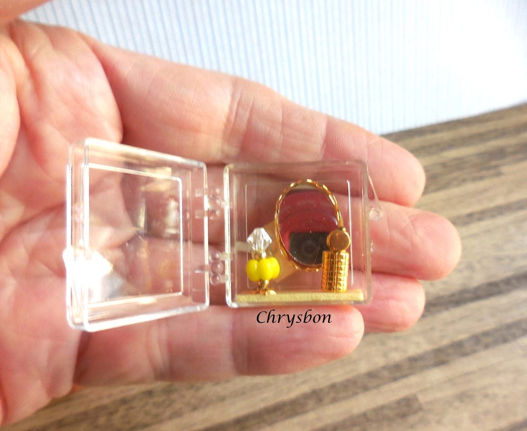Chrysnbon 3 Piece Perfume Tray ~ Dollhouse Miniatures - Etsy
