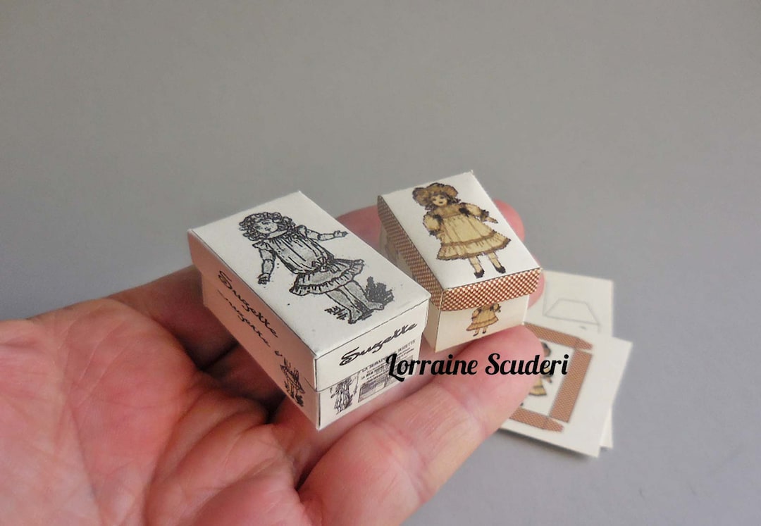Dollhouse Miniature Doll Box Kits ~ Artisan Designed - Etsy
