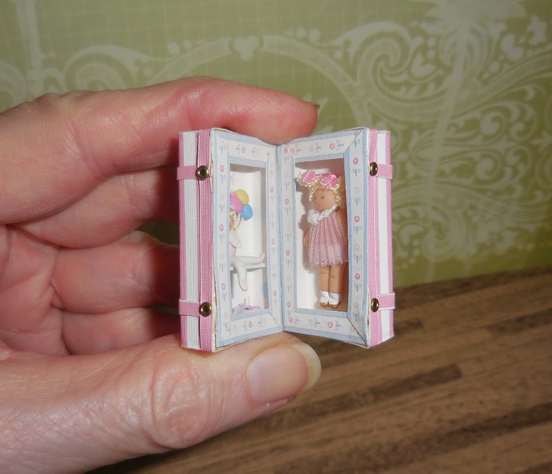Pat Russo Doll Trunk With Doll ~ Miniature Dollhouse - Etsy
