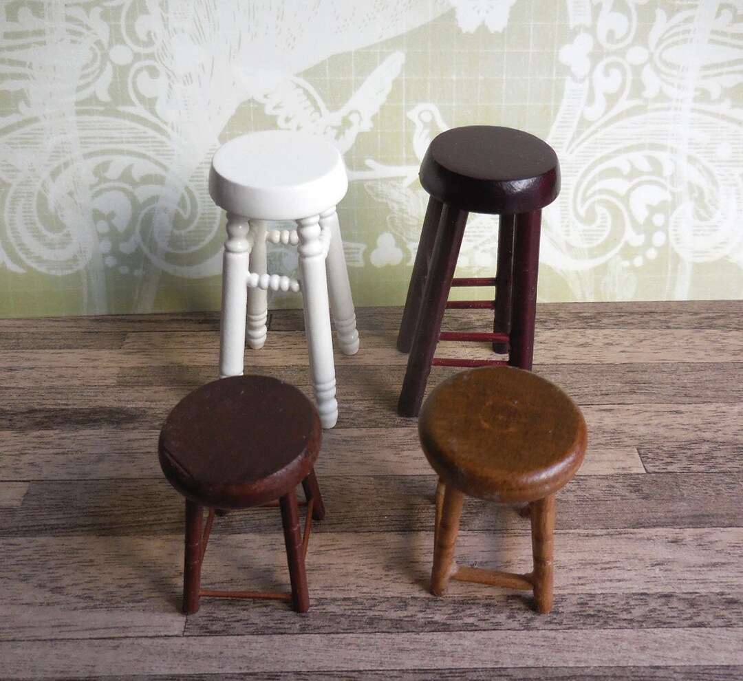 Bar Stools ~ Kitchen Stools~ Small Stools ~ Vintage ~ Dollhouse ...