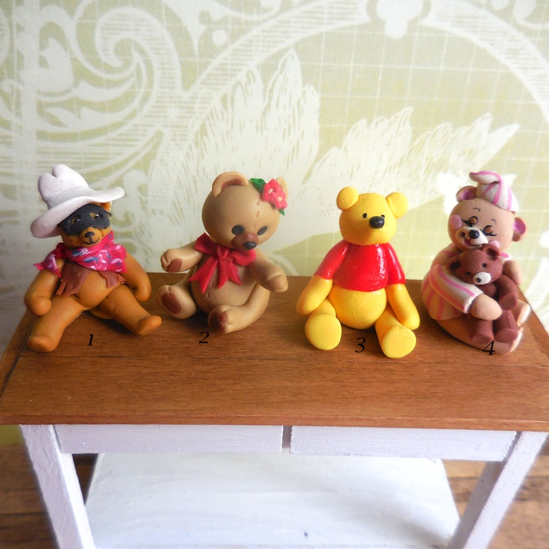 Bear Miniature - Etsy