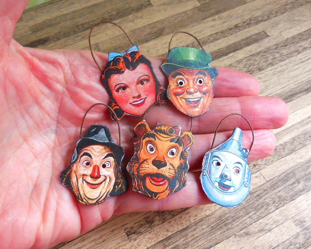 Oz Face Masks~ Halloween ~ Dollhouse Miniatures - Etsy