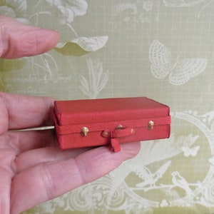 Leather Pullman Suitcase ~ Non Opening ~ Dollhouse Miniature - Etsy
