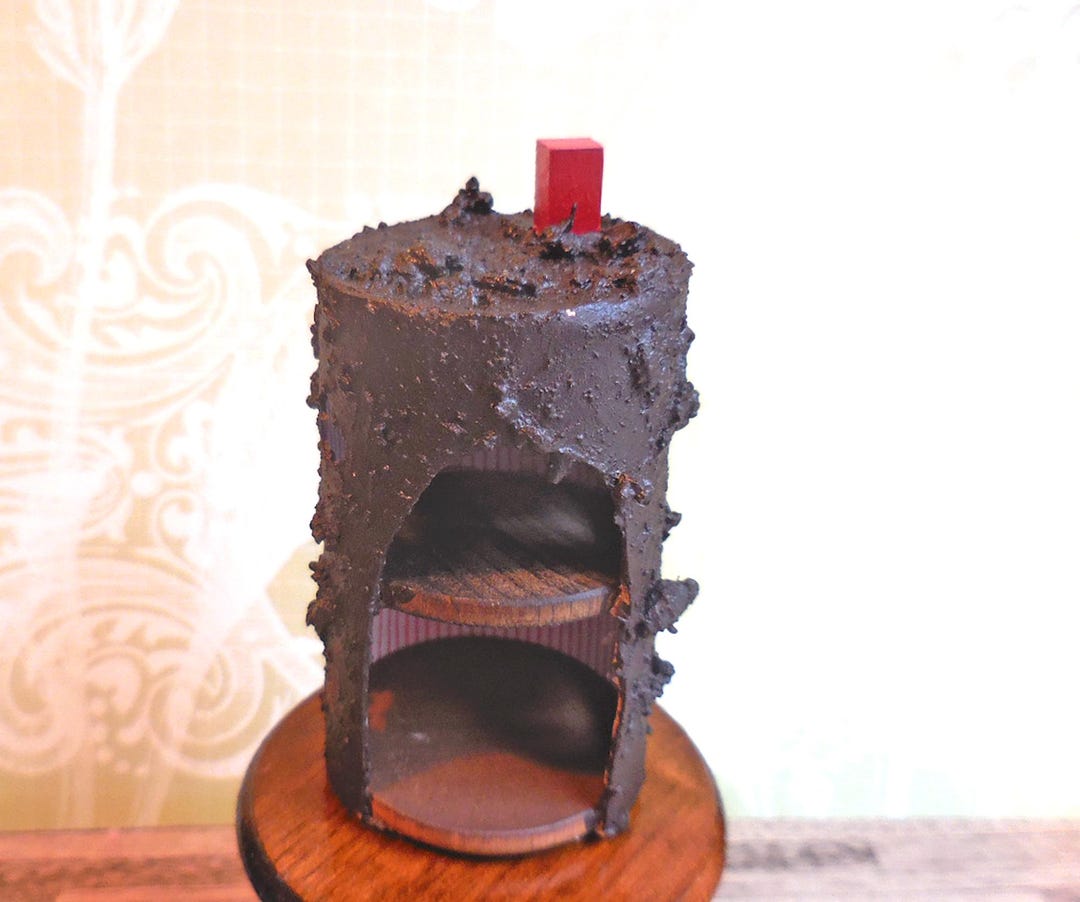 Mini 2 Story Treehouse ~ 1/144 Scale ~ Miniature Dollhouse - Etsy