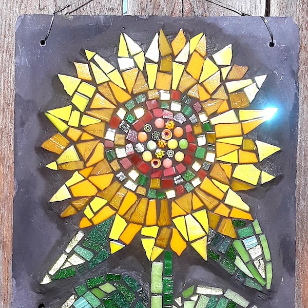 Sunflower Mosaic - Etsy
