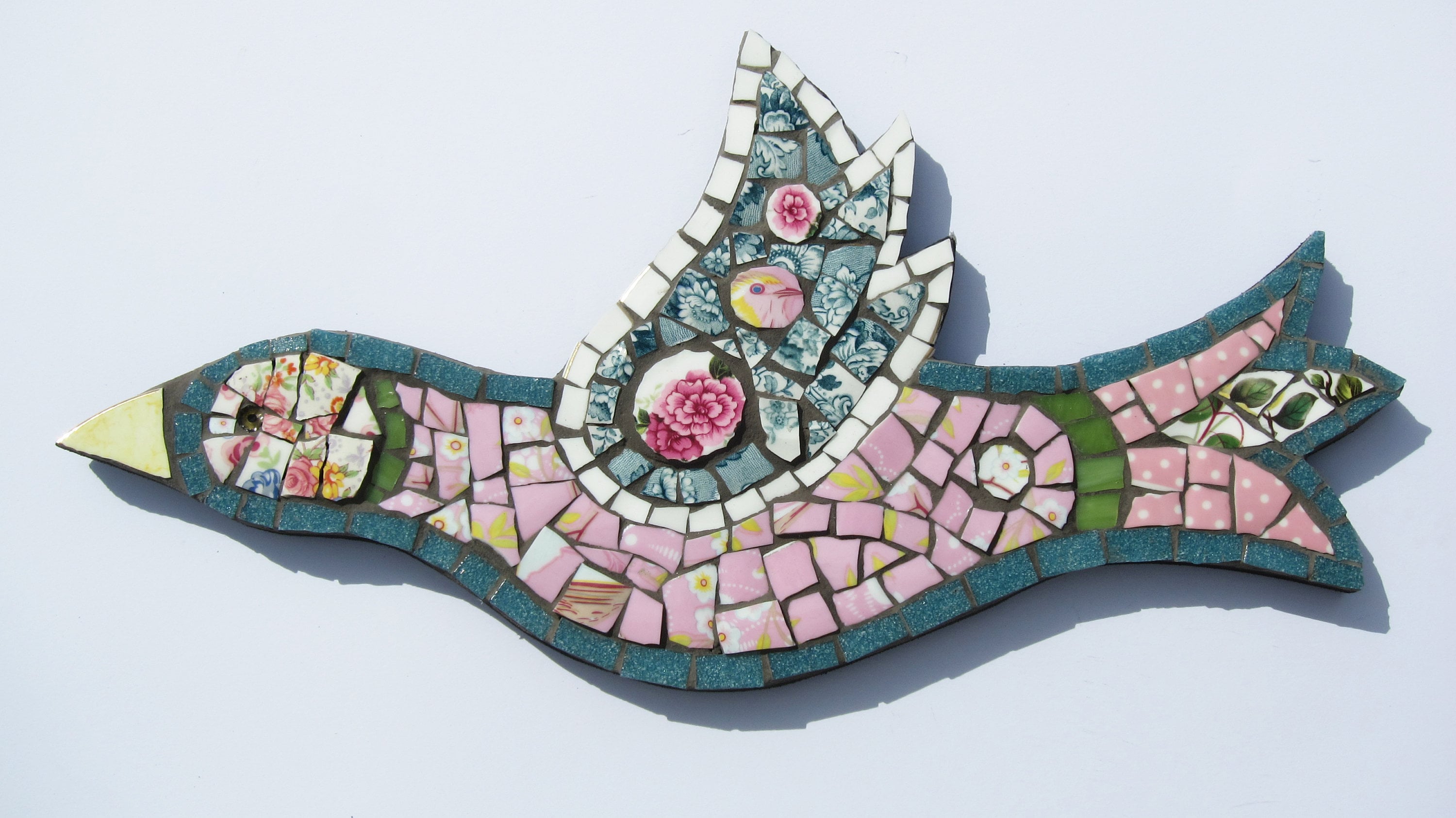 Flying Bird Mosaic - Etsy