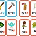 Hebrew Words Signs by the Hebrew Aleph Beit, Wall Decor, Hebrew ...