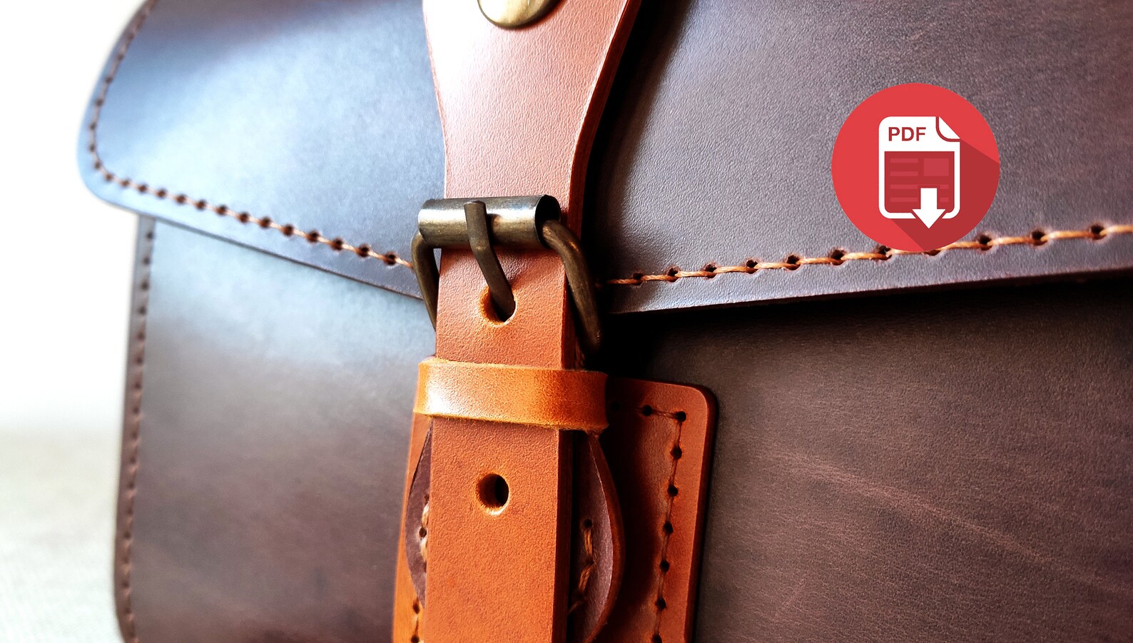 Leather Bag Pattern PDF Pattern Leather Bag Shoulder Bag - Etsy