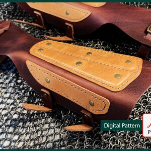 Leather Pattern PDF - Leather Armor - Leather Bracers - Leather ...