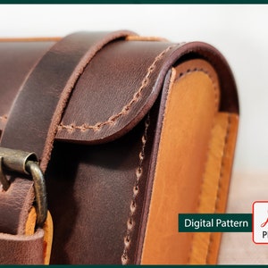 Leather Pattern Saddle Bag Pattern Tool Bag Bike Bag Bicycle Bag Bag ...