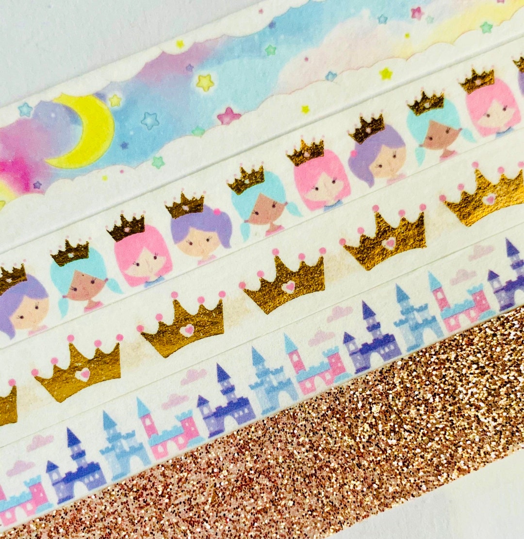 Fairytale, Princess, Crown, Crowns, Castle, Pink Glitter, Magical, Sky ...