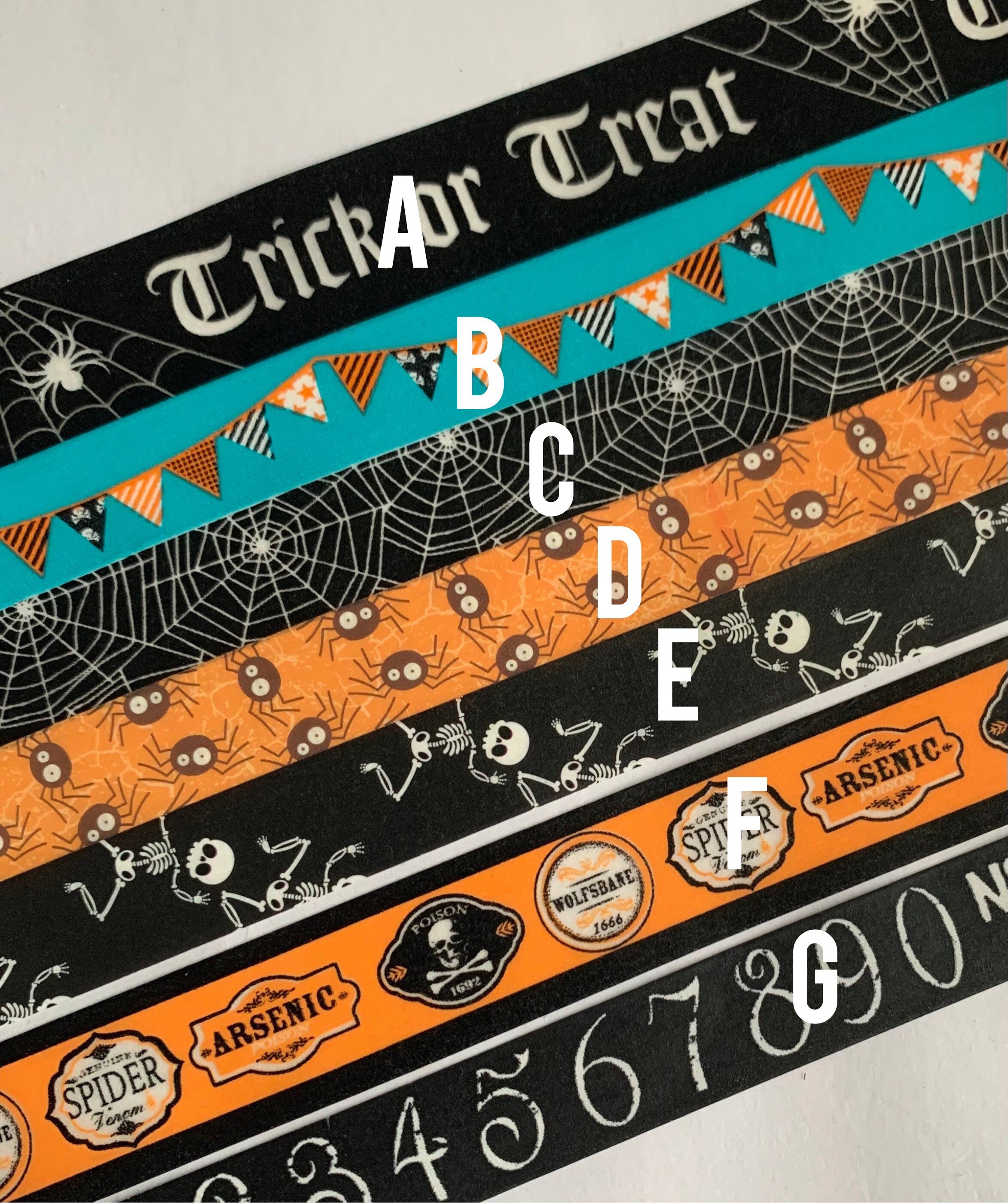 Halloween, Trick or Treat, Banner, Spiders, Spider Web, Skeletons ...