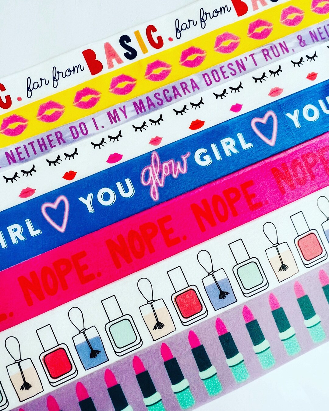 Girly, Make Up, Lips, Mascara, Nope, You Glow, Girl, Nail Polish ...