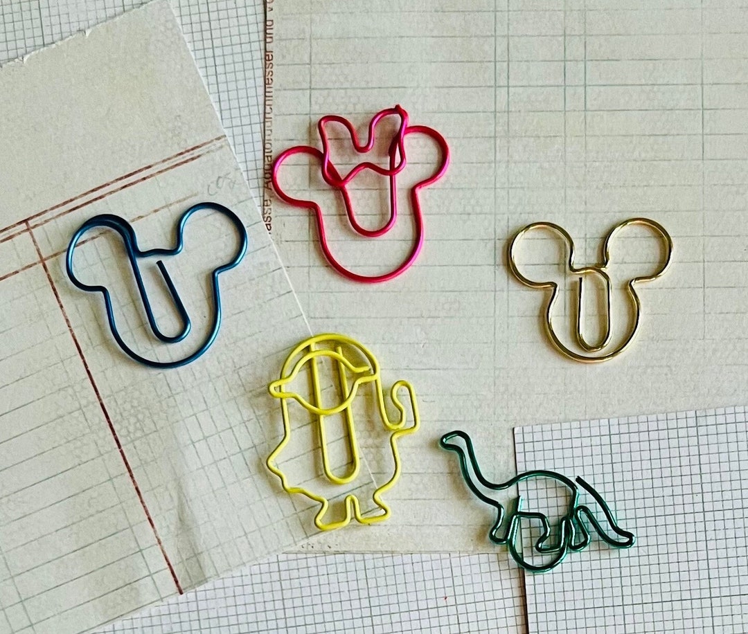 Mouse, Animal, Dinosaur, Paperclip, Page Marker, Book Marker - Etsy