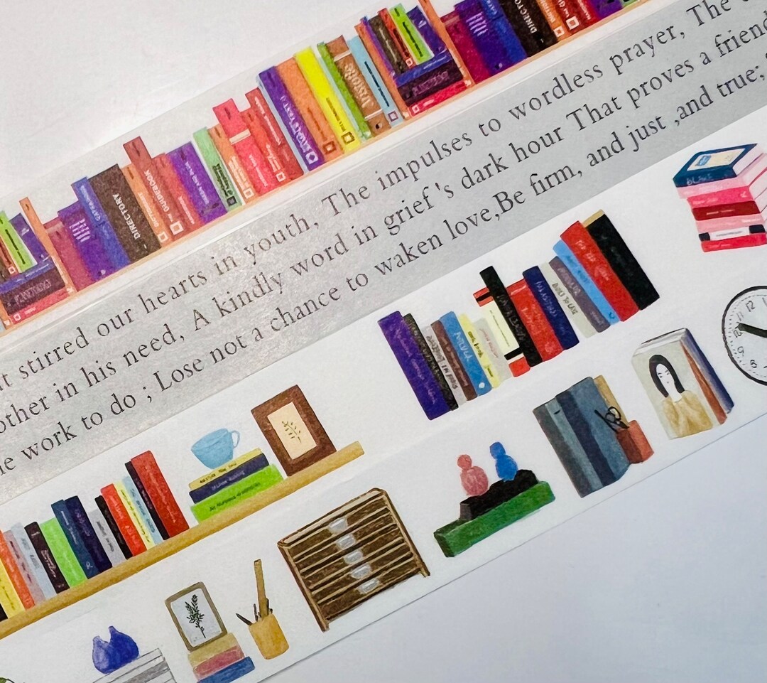 Books, Library, Librarian, School, Office, Book Club, Text, Washi Tape ...