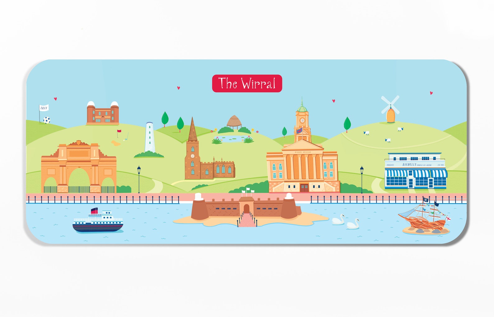 Personalised Illustration of a Favourite Place Custom City - Etsy