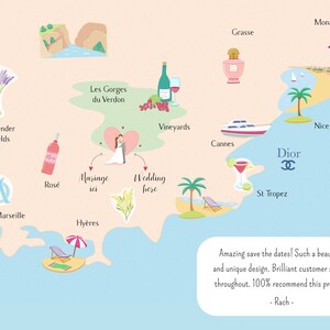 Custom Map Illustration Memory Map Personalised Map Gift Wedding Gift ...