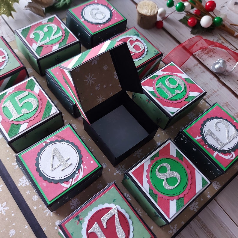 Reusable Advent Calendar Christmas Countdown - Etsy