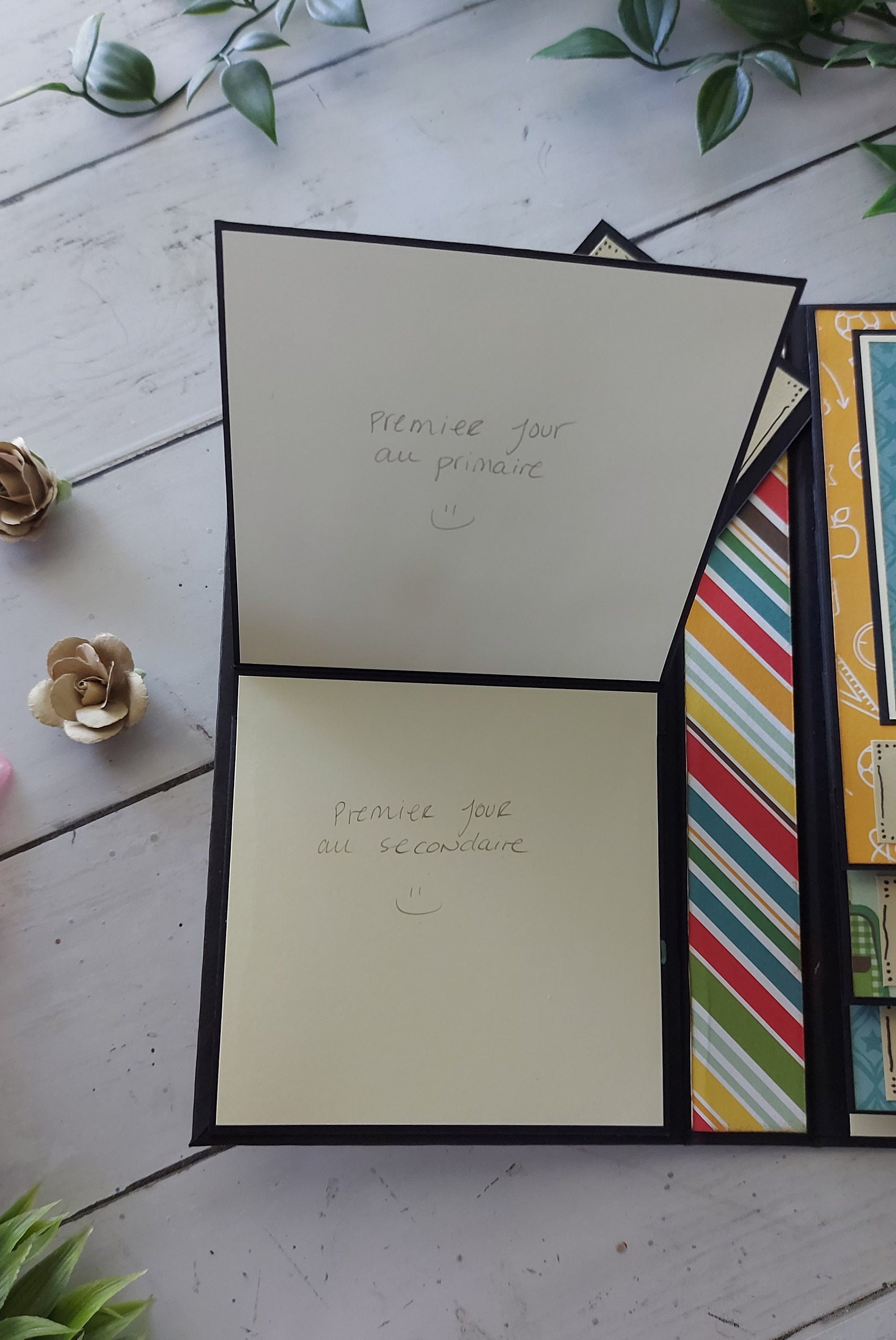 Mini Scrapbooking Album for School Photo School Photo Memories ...