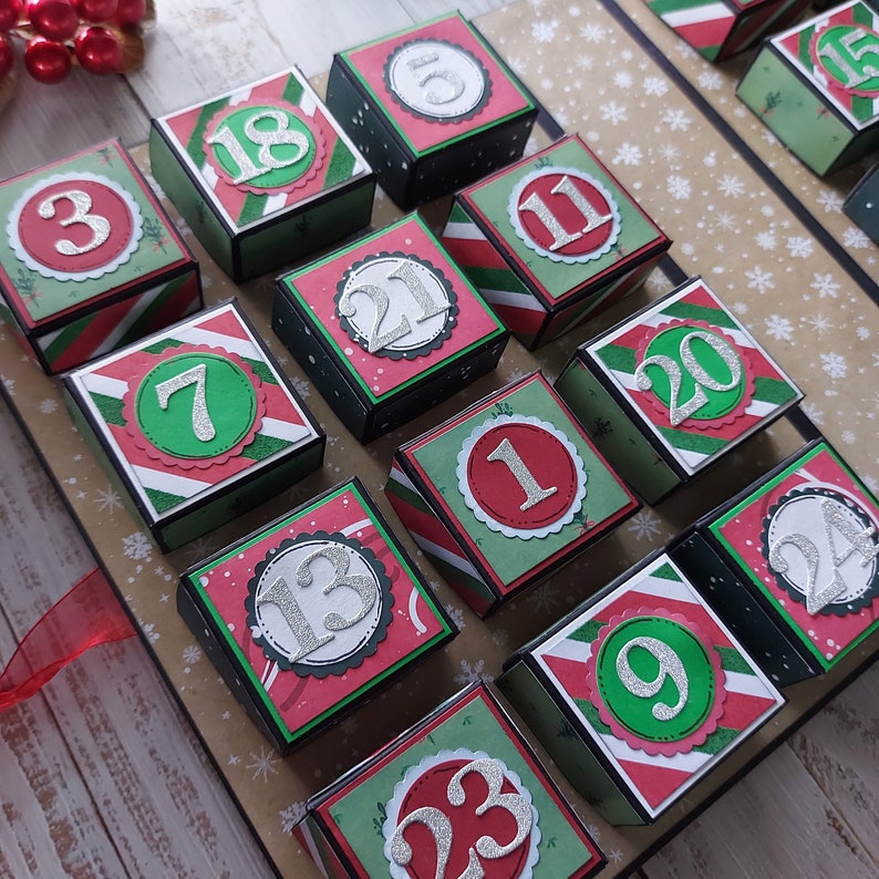 Reusable Advent Calendar Christmas Countdown - Etsy