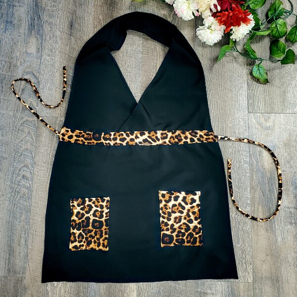 Leopard Apron - Etsy