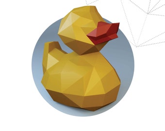 Duck Papercraft 3d | Etsy