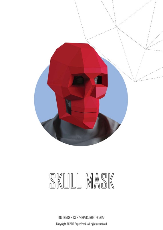 Pepakura skull - Beautifuldashboard