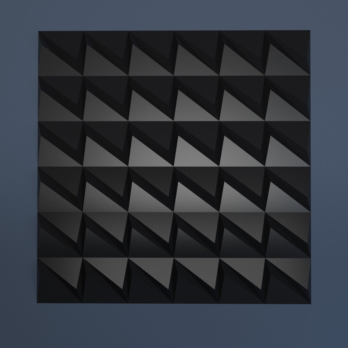 Papercraft 3D INSTALLATION TRIANGLES 2 Version Templates | Etsy