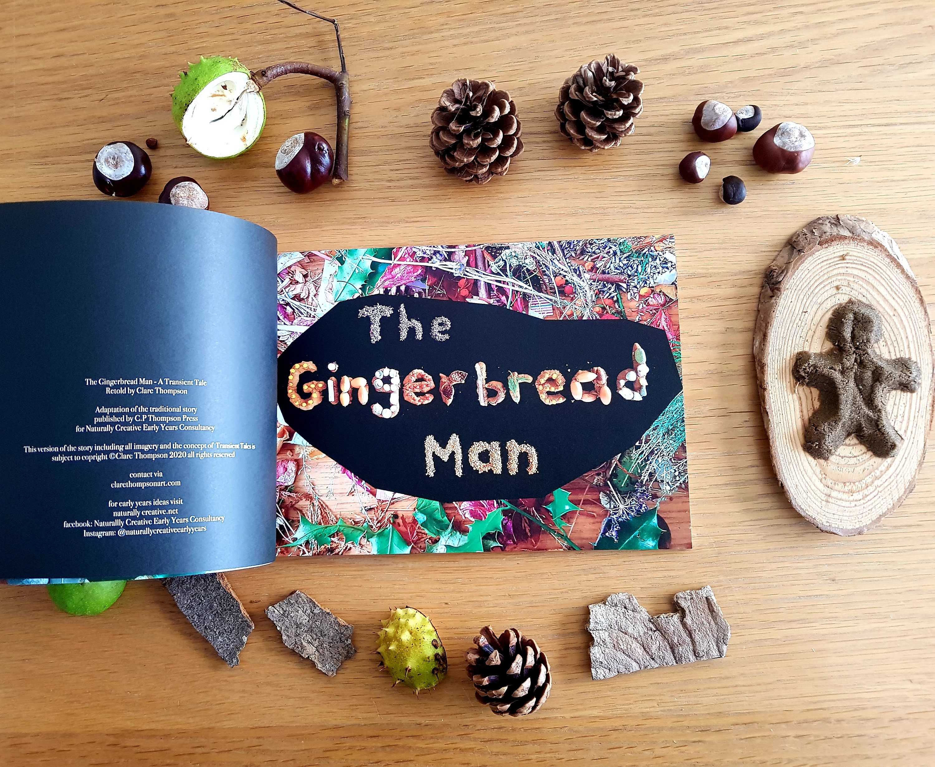THE GINGERBREAD MAN-A5 softback picturebook — Naturally Creative Early ...