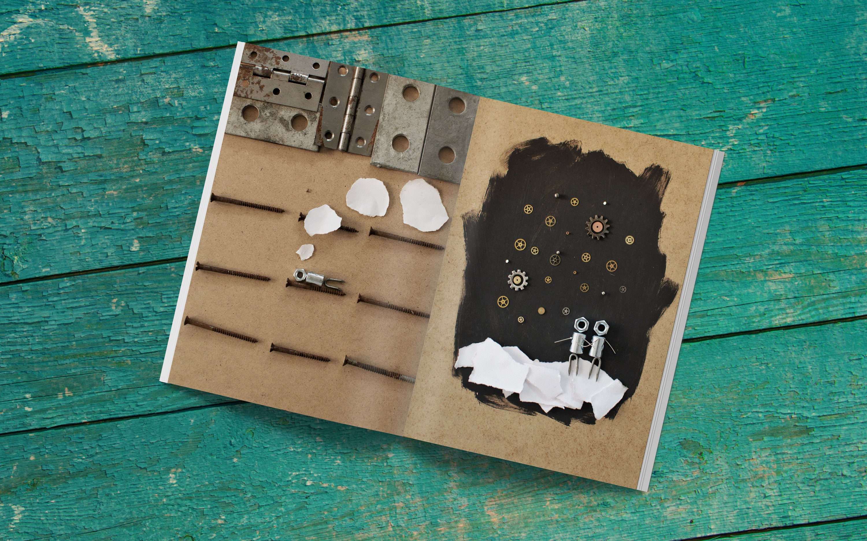 JUNK DNA A5 softback wordless picture book — Naturally Creative Early Years