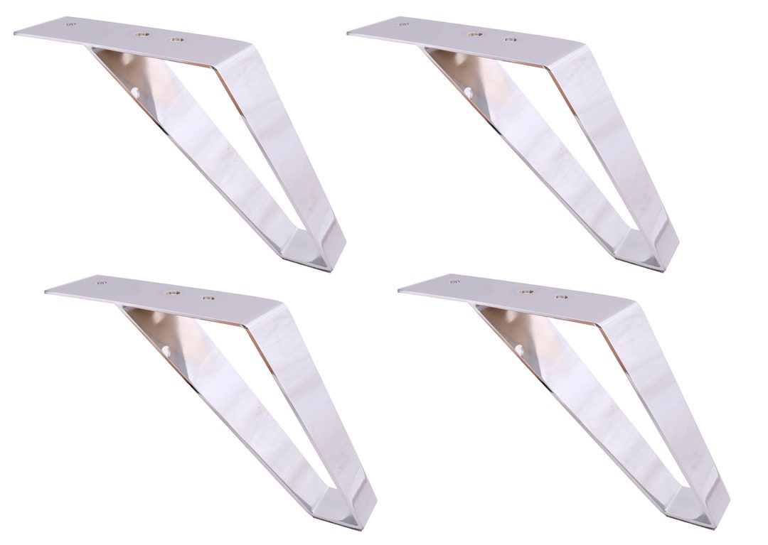 4PCS X 6'' Inch Steel Sofa Legs Mid Century Modern Legs Feet.high ...