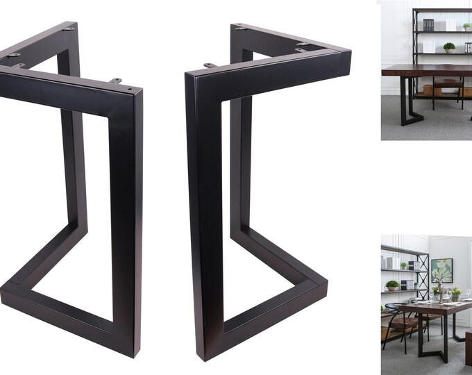 Farmhouse Trestle Table Legs, X-frame Table Legs, Wood Table Legs, Wide ...