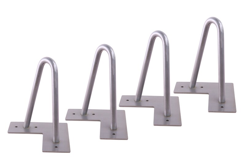Hairpin Legs raw Steel DIY Industrial Strength Mid Century - Etsy