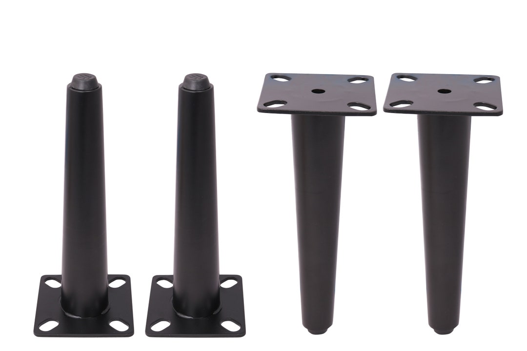 4PCS X 6'' Inch Steel Sofa Legs Vintage Mid Century Modern Legs Feet ...