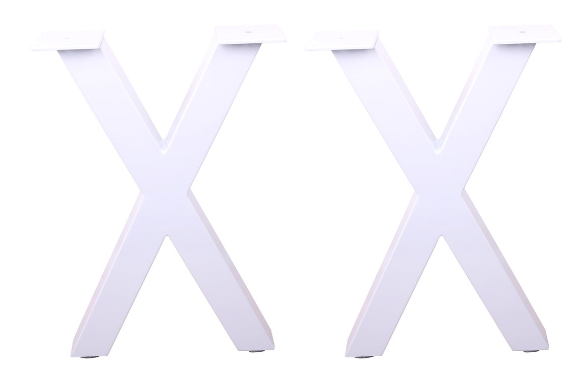 2x18 High Quality Dining Bench Legs X-shaped Steel - Etsy