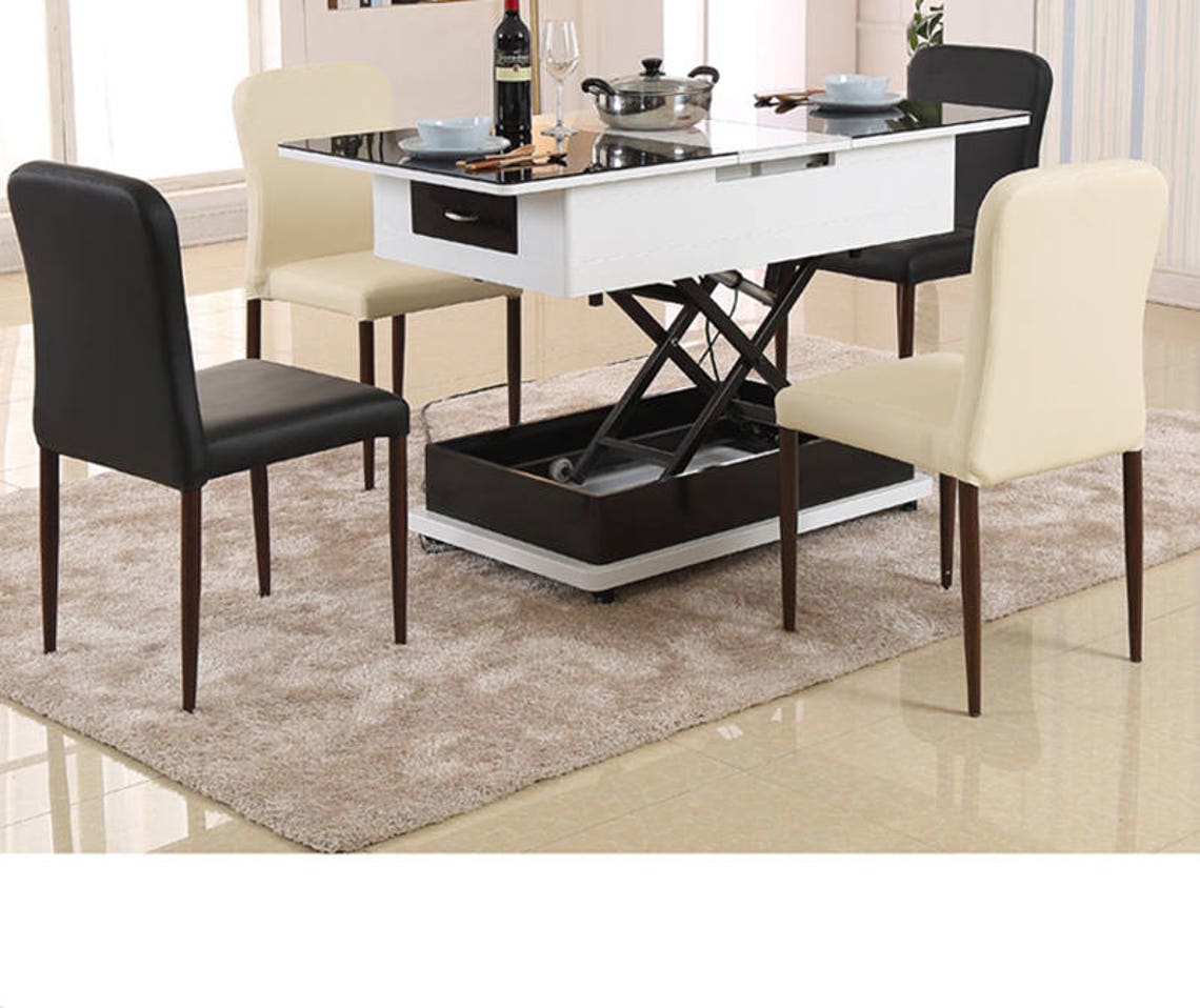 30'' Electric Wireless Remote Control Dining Table - Etsy