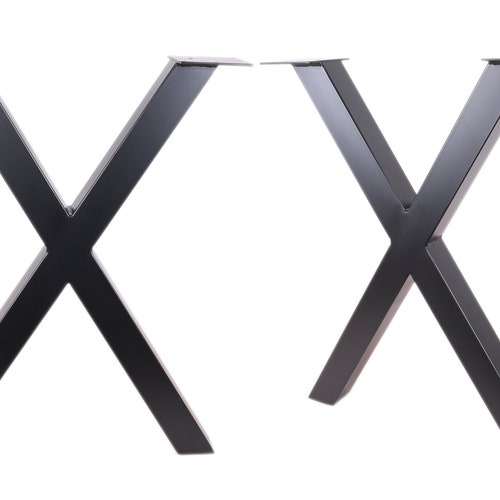 High Quality 28 Dining Table Legs X-shaped Steel Table - Etsy