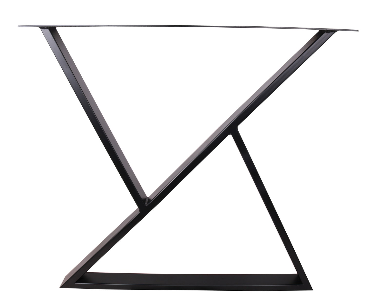 2 X High Quality 28 Dining Table Legs Z-shaped Steel - Etsy